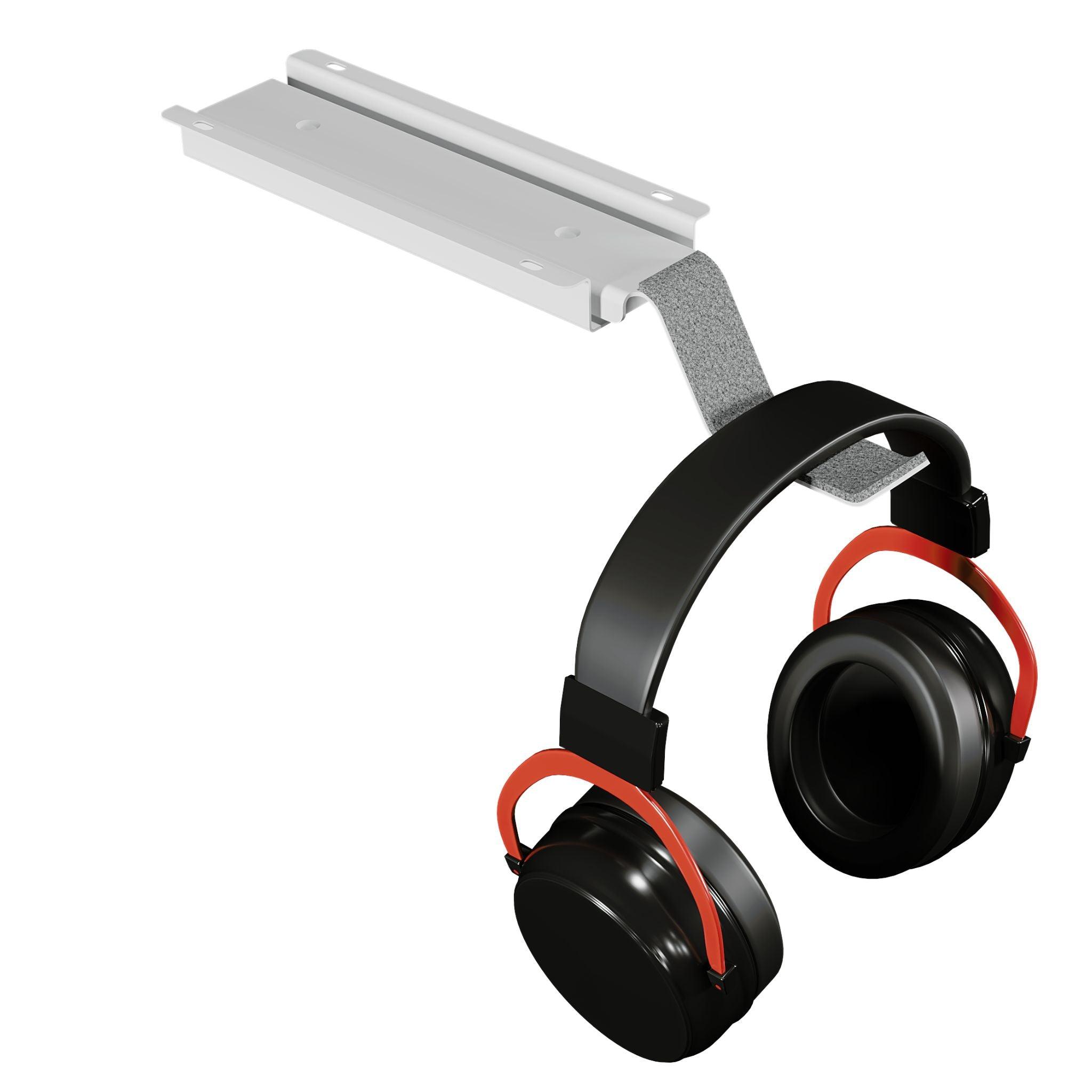 Retractable hook for headphones under the tabletop – TEHNOTABLE